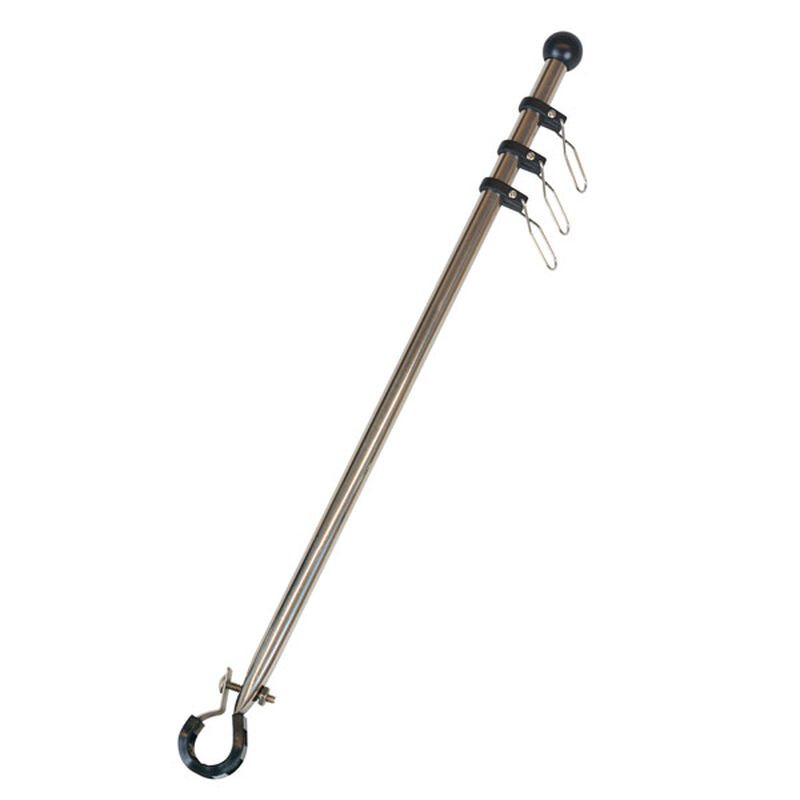 WEST MARINE Stainless Steel Flag Staff with Integral Mount | West Marine