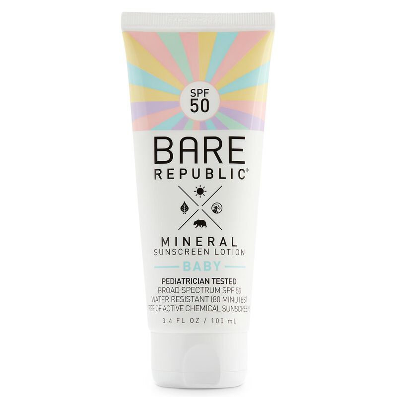 BARE REPUBLIC SPF50 Mineral Baby Sunscreen Lotion | West Marine
