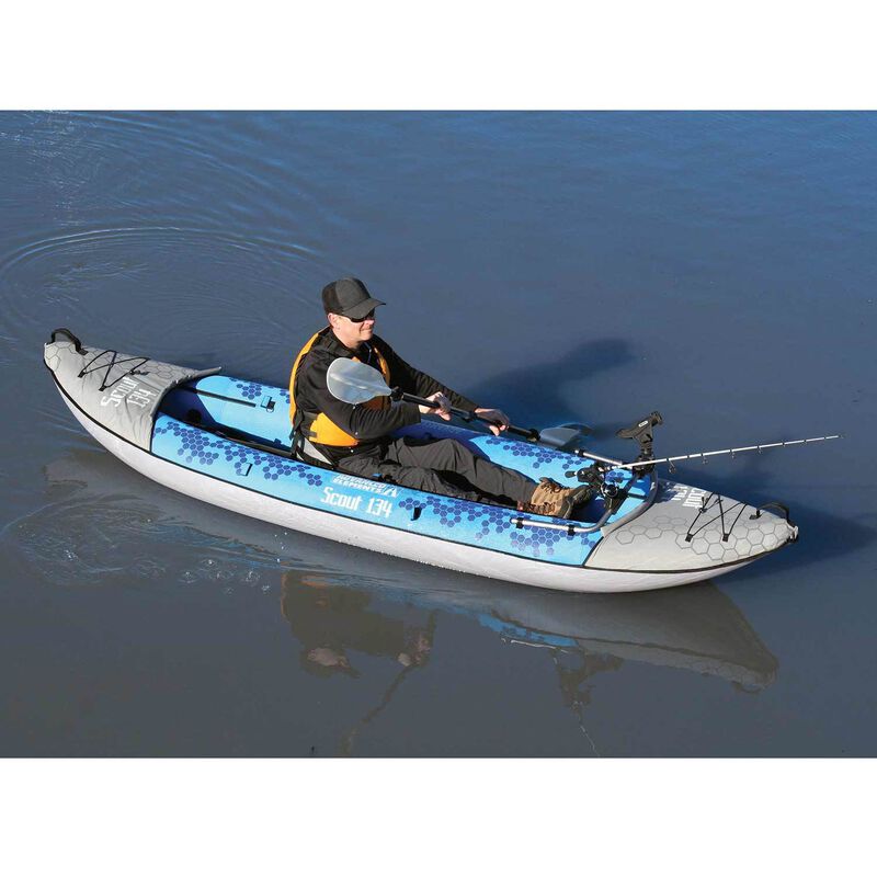 ADVANCED ELEMENTS 11'2" Scout Inflatable 2-Person Kayak with Pump ...