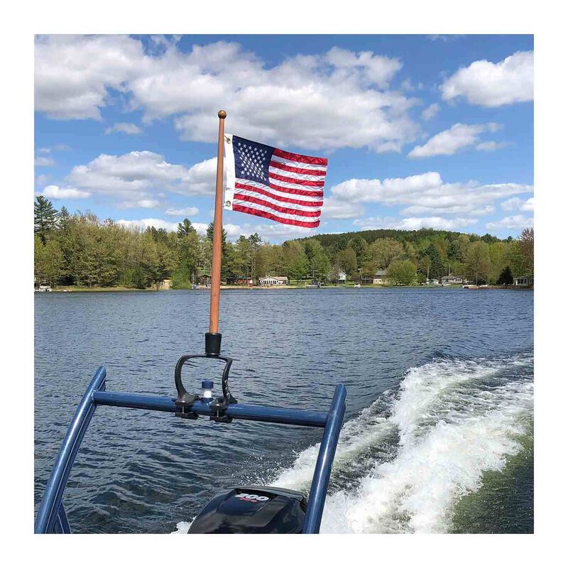 TAYLOR MADE KW-Series Flag Pole Mount | West Marine