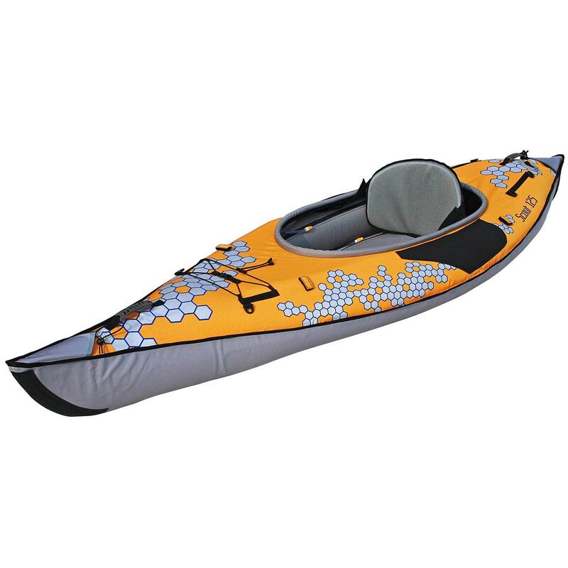 ADVANCED ELEMENTS 10'5" Scout Inflatable 1-Person Kayak with Pump ...