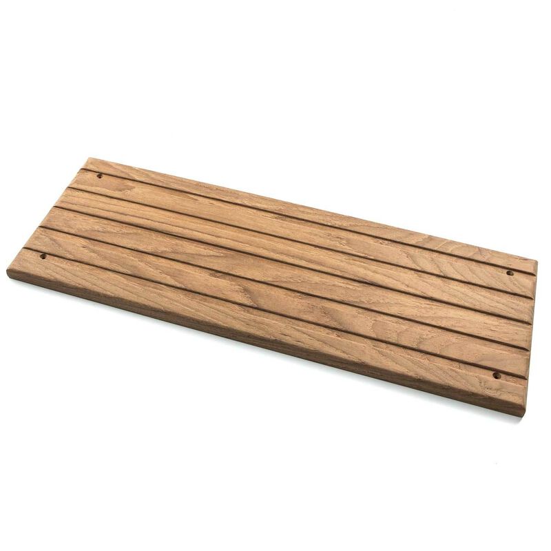 WHITECAP Large Teak Boarding Step, 15-1/2" x 5-1/2" x 1/2" | West Marine