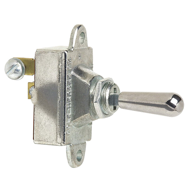 Heavy Duty Toggle Switch, DPDT Contact, On-Off-On Operation | West Marine