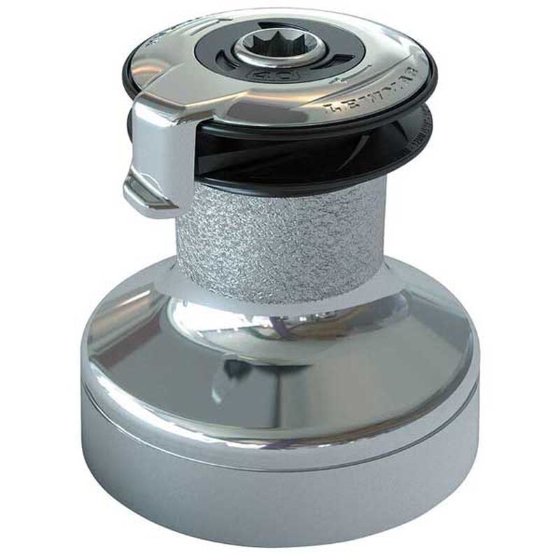 LEWMAR EVO® #30 Two-Speed Self-Tailing Winch, Chrome Bronze | West Marine