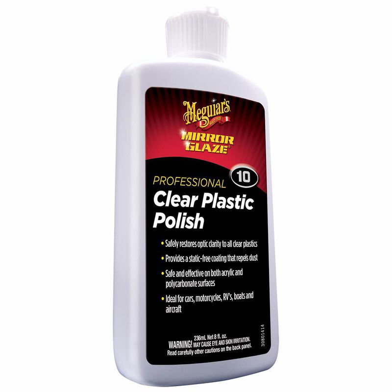 MEGUIARS Mirror Glaze 10 Clear Plastic Polish | West Marine