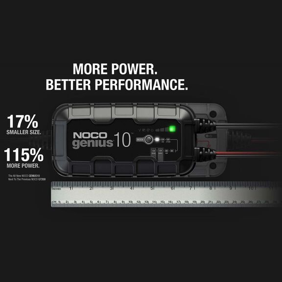 Smart Noco Genius 10A Battery Charger 6V/12V