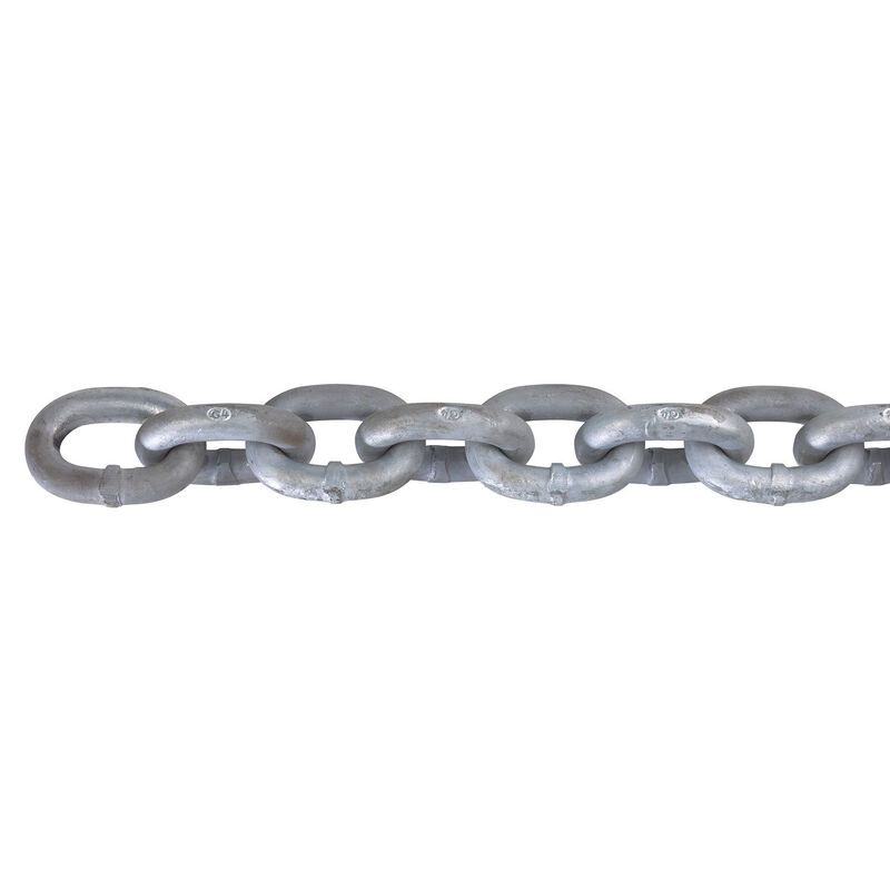 ACCO 1/4" Grade 43 Hot-Dip Galvanized High-Test Chain, Sold by the Foot ...