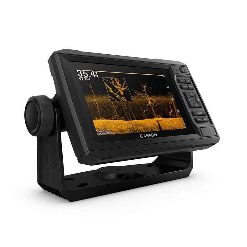 GARMIN ECHOMAP™ UHD 63cv Chartplotter/Fishfinder Combo with US LakeVu ...