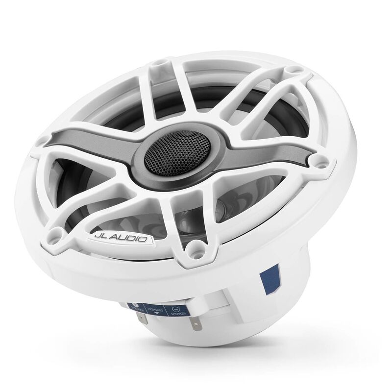 JL AUDIO M6-650X-S-GwGw 6.5" Marine Coaxial Speakers, White Sport ...