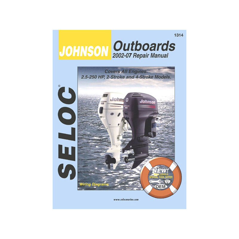 Johnson Outboard Repair Manual, 2002-2007 | West Marine