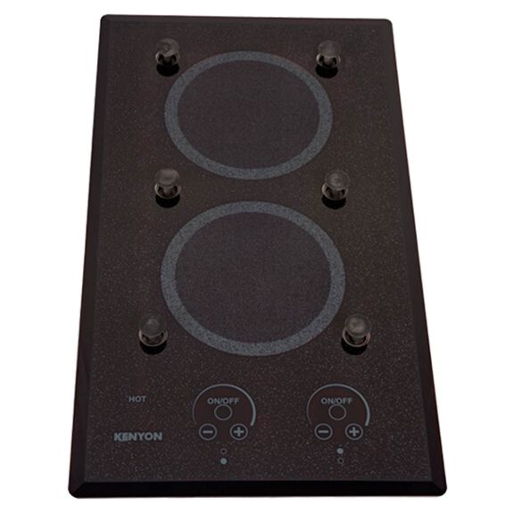 KENYON Lite-Touch Q® 2-Burner Marine Cooktop, Small with PUPS ...
