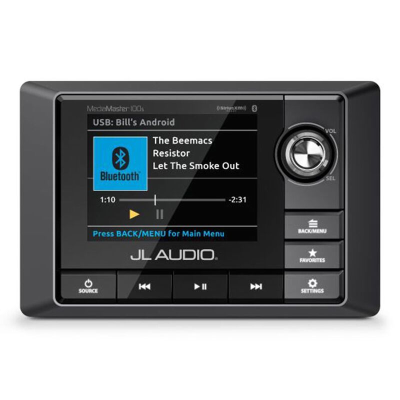 JL AUDIO MM100s MediaMaster Audio Source Unit | West Marine