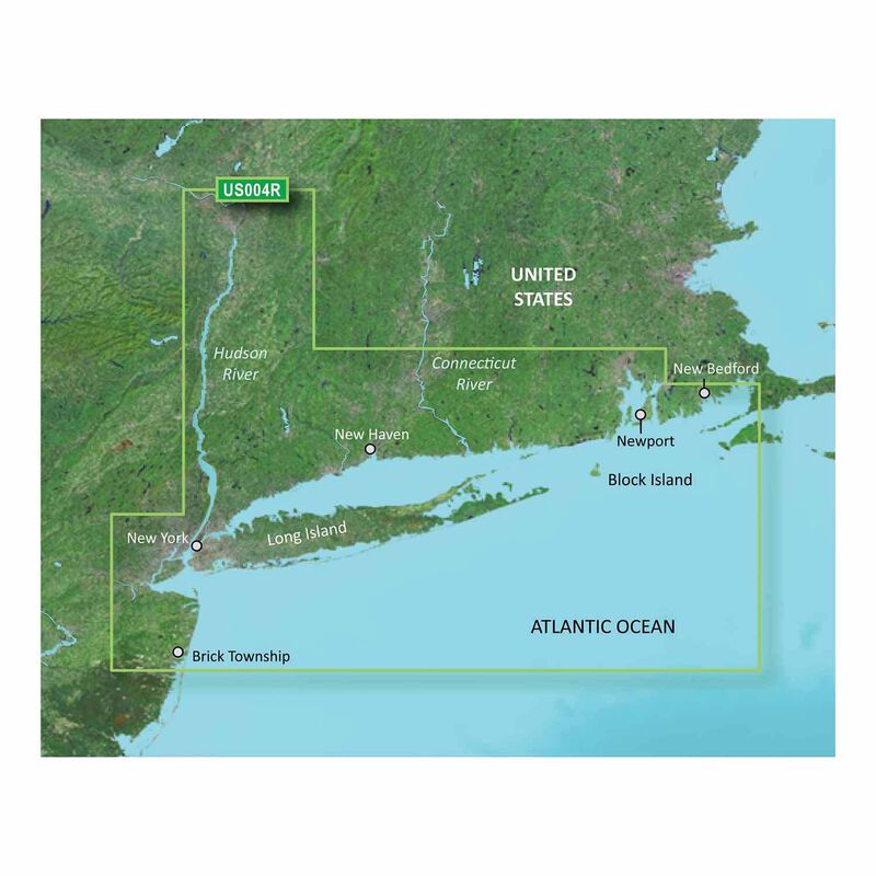 GARMIN VUS004R New York BlueChart g3 Vision microSD/SD Card | West Marine