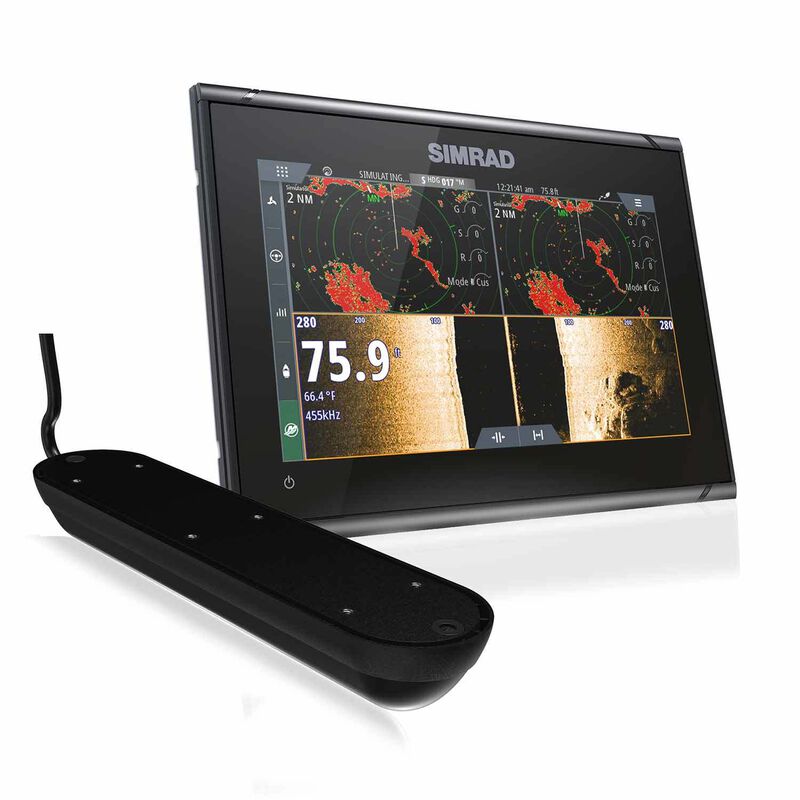 SIMRAD GO9 XSE Fishfinder/Chartplotter Combo with Active Imaging™ 3-IN ...