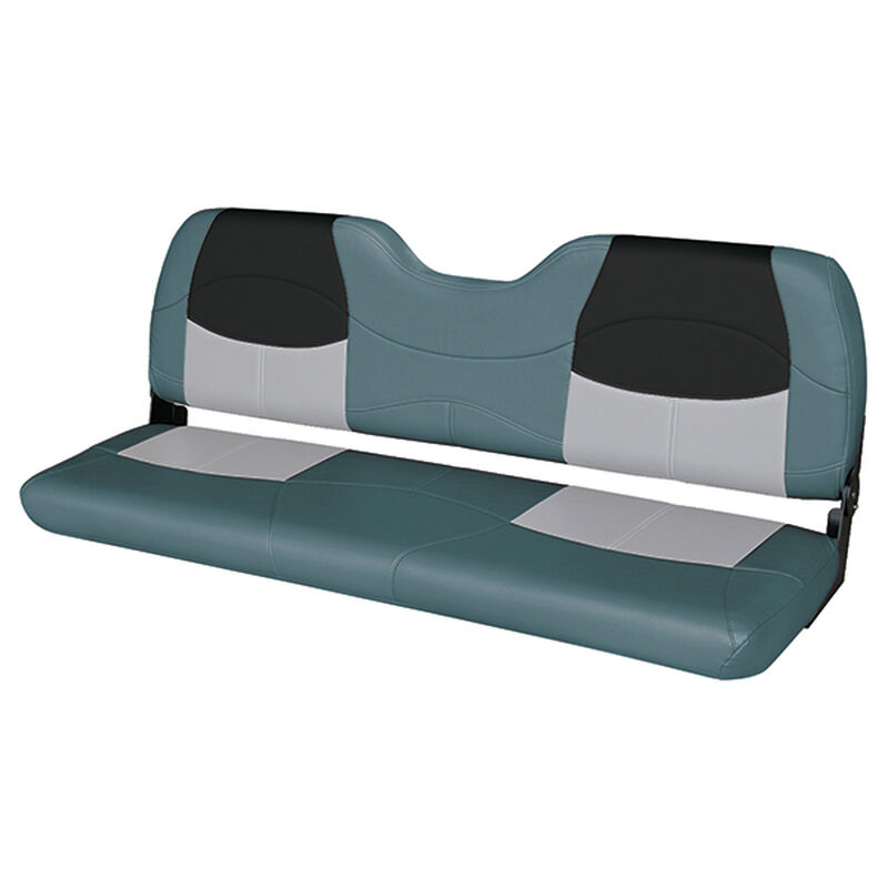 WISE SEATING 58" Bench Seat, Charcoal/Gray/Black | West Marine