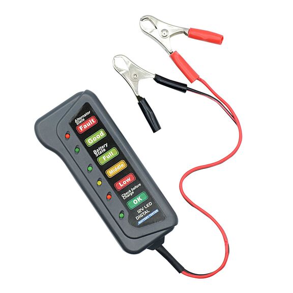 SEAVOLT Battery and Alternator Condition Tester - LED