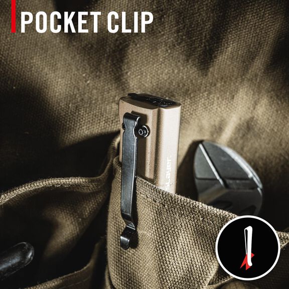 COAST Slayer Pro Rechargeable 1150 Lumen Flashlight, Dune