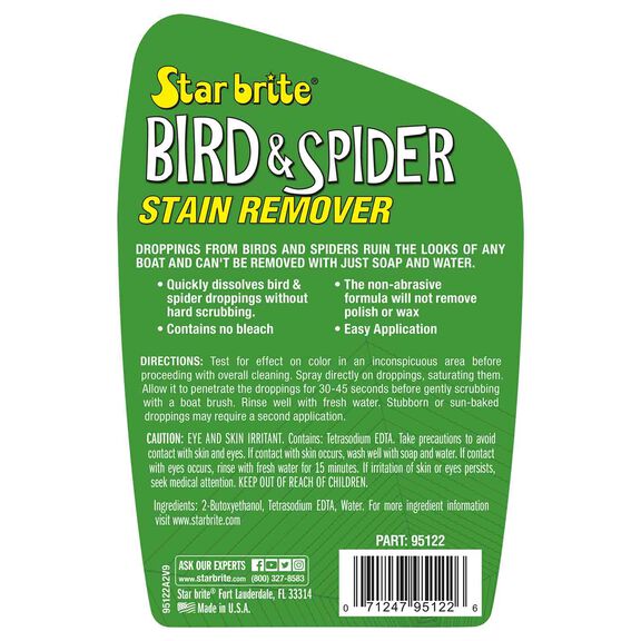 STAR BRITE Spider & Bird Stain Remover