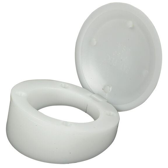 MARINE EAST Plastic Scupper White