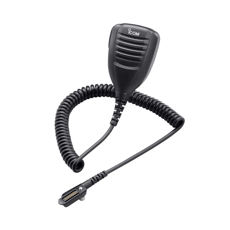 ICOM Waterproof Speaker Microphone for M85 VHF Radio | West Marine