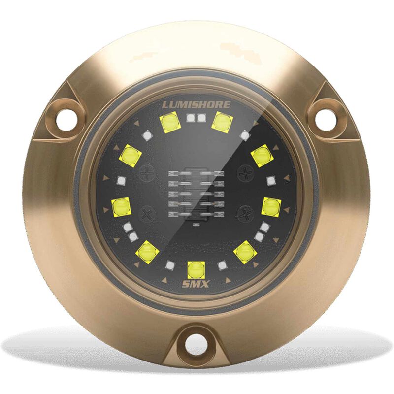 LUMISHORE Lumishore ORA SMX24 LED Through Hull Underwater Lights, 3,500 ...