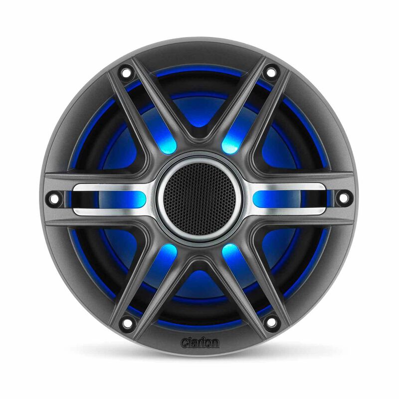 CLARION MARINE AUDIO CMSP-651RGB-SWG 6.5" 2-way Premium Marine Speakers ...