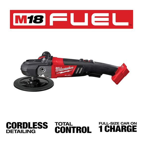 Milwaukee M18 FUEL 7" Variable Speed Polisher