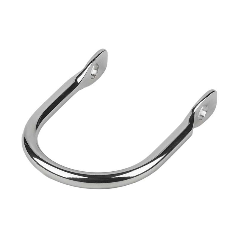 SCHAEFER 2-3/4"W x 3-3/4"D Stainless-Steel Boom Bail, 3/8" Fastener ...