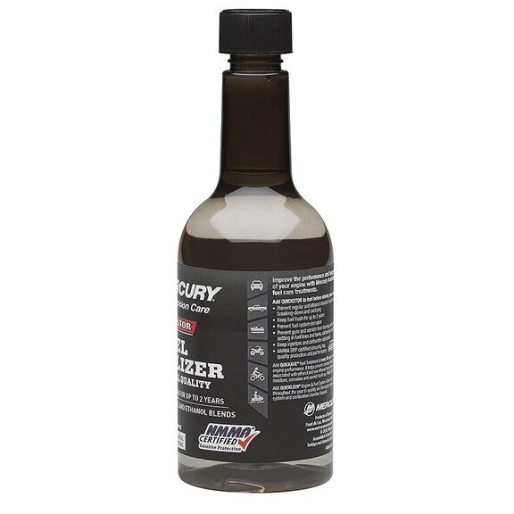 MERCURY MARINE Mercury 8M0047932 Quickstor Fuel Stabilizer, 12 oz.
