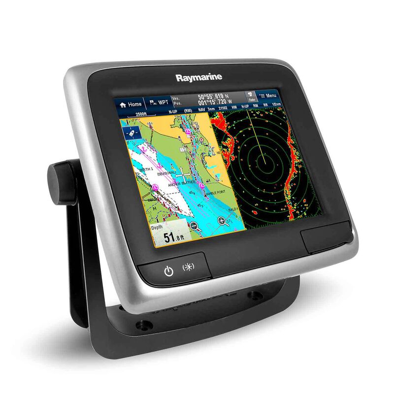 RAYMARINE a67 multifunction touchscreen display with built in digital ...