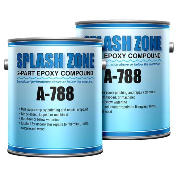 PETTIT PAINT A-788 Splash Zone Epoxy, 2 Gallons