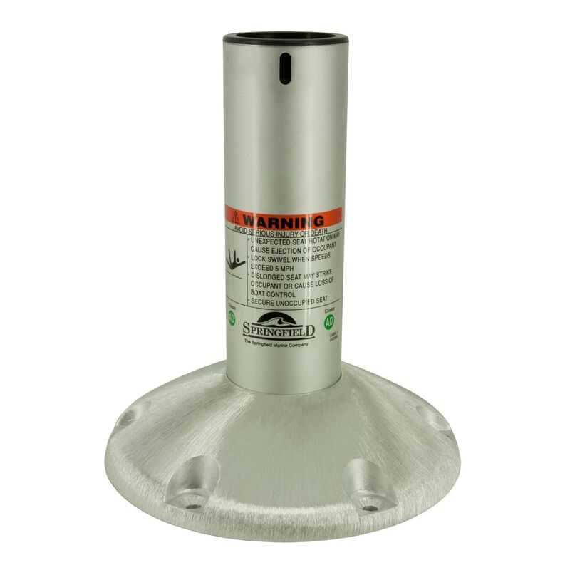 SPRINGFIELD 10" Fixed Height 2-7/8" Locking Second Generation Pedestal ...