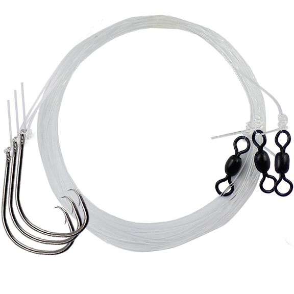 BLACKTIP Mono Circle Hook, 5/0 Saltwater Rig