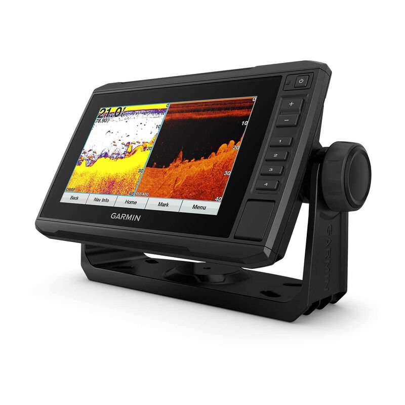 GARMIN ECHOMAP™ UHD 73cv Chartplotter/Fishfinder Combo with GT24 ...
