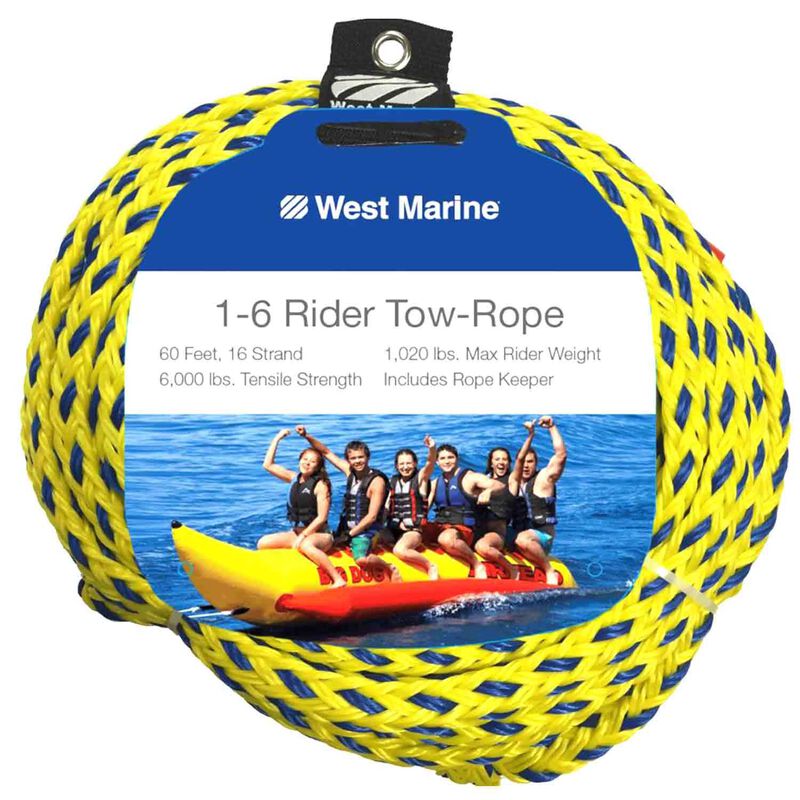 WEST MARINE 60' 1-6 Person Tube Rope | West Marine