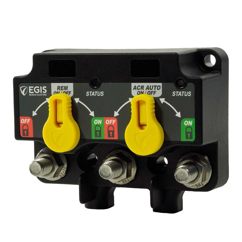 EGIS MOBILE ELECTRIC Dual XD Series, 2X Flex Relay/ACR/LVD with Knobs ...