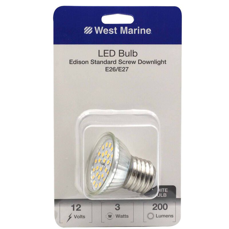 WEST MARINE Edison Standard Screw Downlight HR16 PAR16 PAR20 LED Bulb ...