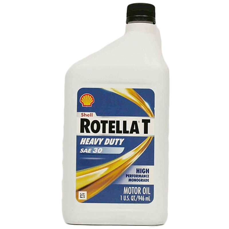 SHELL Rotella T Engine Oil SAE 30W Quart | West Marine