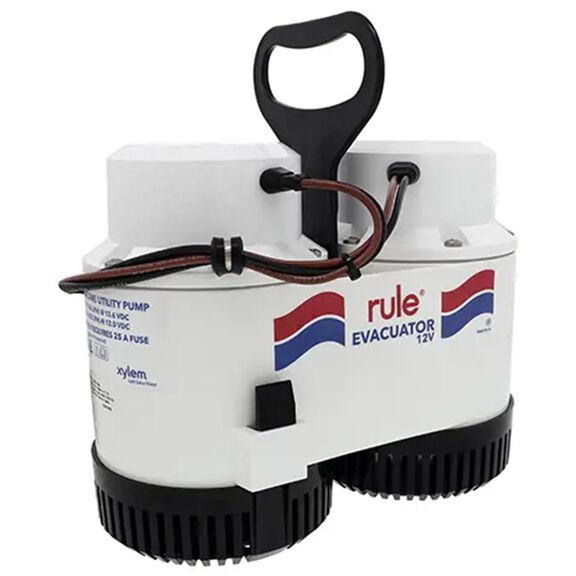 RULE INDUSTRIES Rule Evacuator High Volume Utility Pump