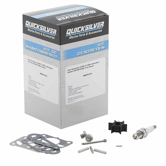 QUICKSILVER Quicksilver 8M0181314 Outboard Service Kit Mercury 2.5/3 ...