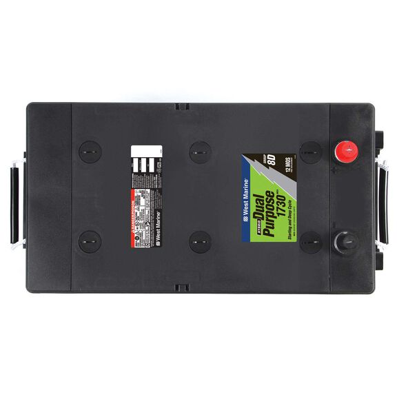 Dual-Purpose Flooded Marine Battery - 1730 MCA Group 8D Battery