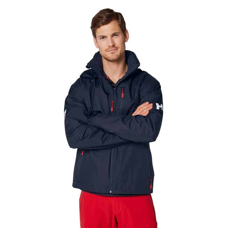 HELLY HANSEN Men's Crew Hooded Midlayer Jacket | West Marine