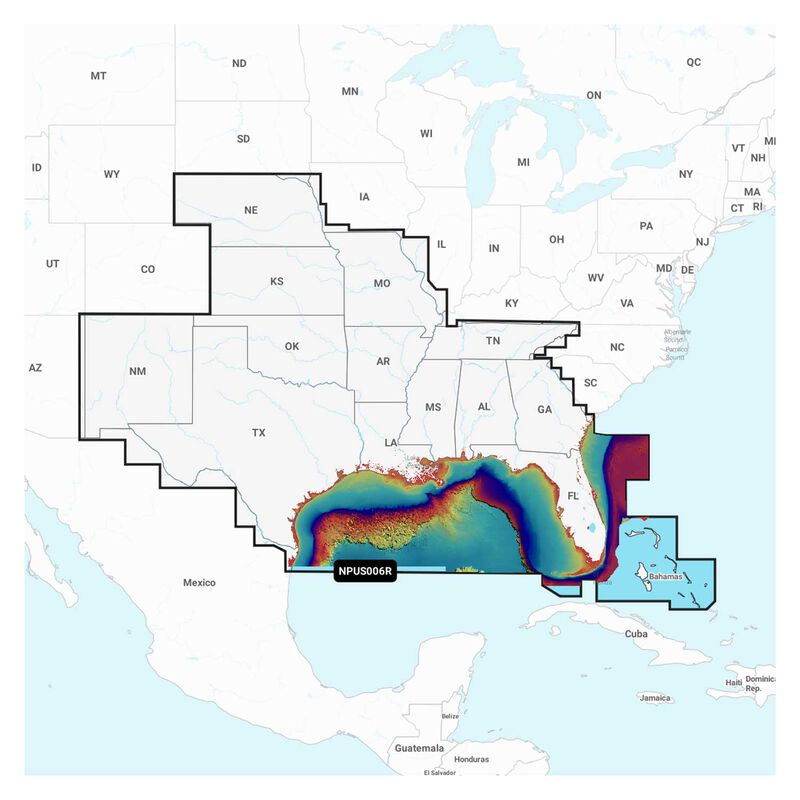 NAVIONICS Navionics Platinum+ US006R U.S. South, Electronic Chart ...