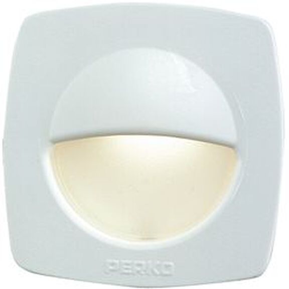 PERKO Incandescent Utility Light with Snap-On Front Cover