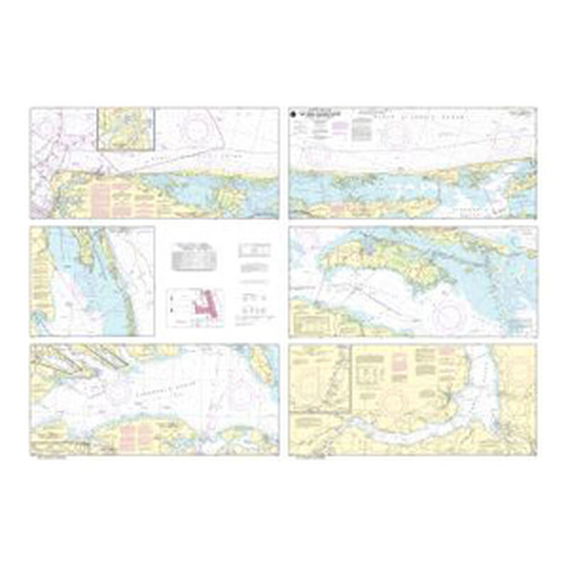 NOAA NOAA Nautical Chart 12205 Cape Henry to Pamlico Sound Including ...