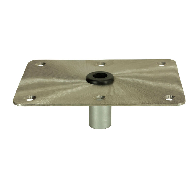 SPRINGFIELD 6" X 8" Standard Square Base Satin Finish | West Marine