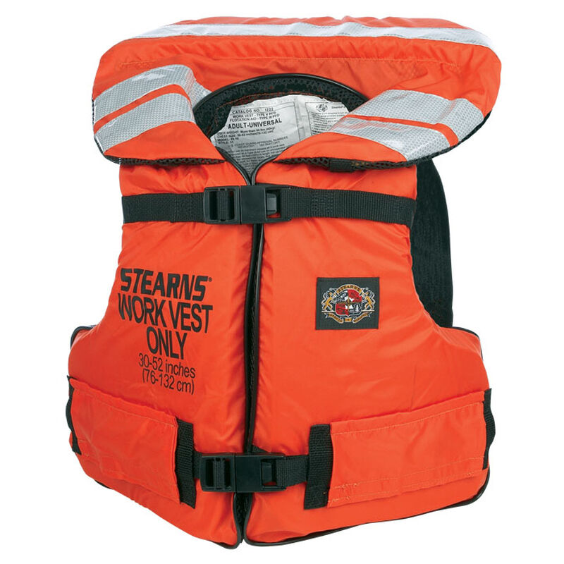 STEARNS Work Master Work Life Jacket, Oversize | West Marine