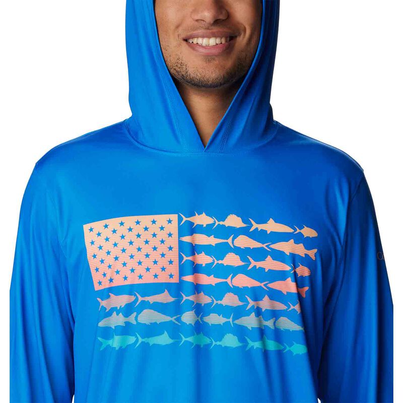 COLUMBIA Men's PFG™ Terminal Tackle Fish Flag Hoodie | West Marine