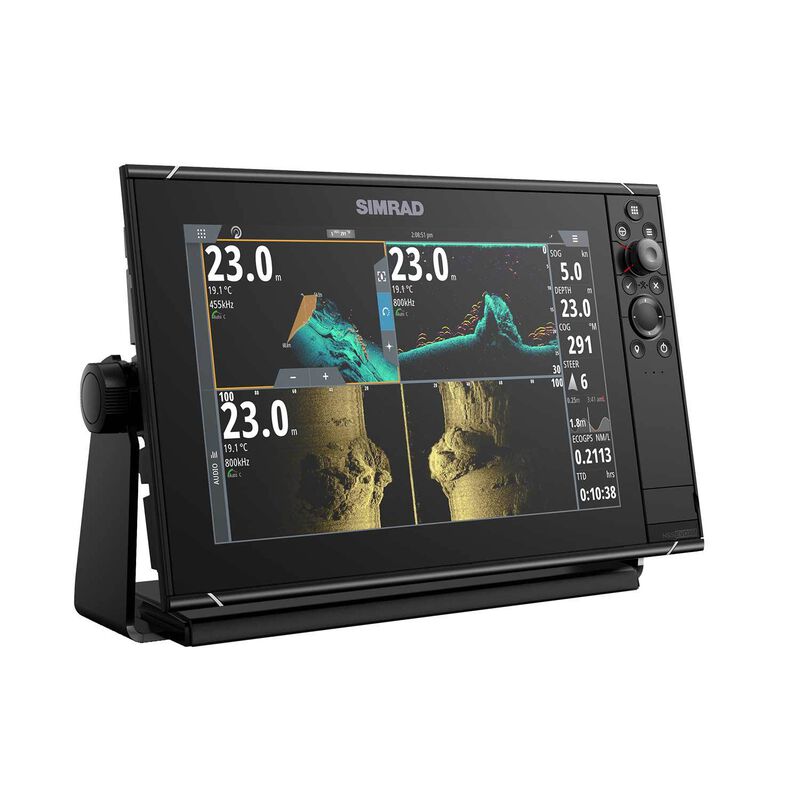 SIMRAD NSS12 evo3 S Multifunction Display with C-MAP Charts, HALO 20 ...