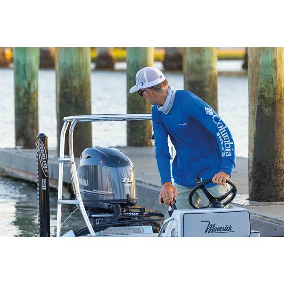 COLUMBIA PFG Mesh Snap Back Ball Cap